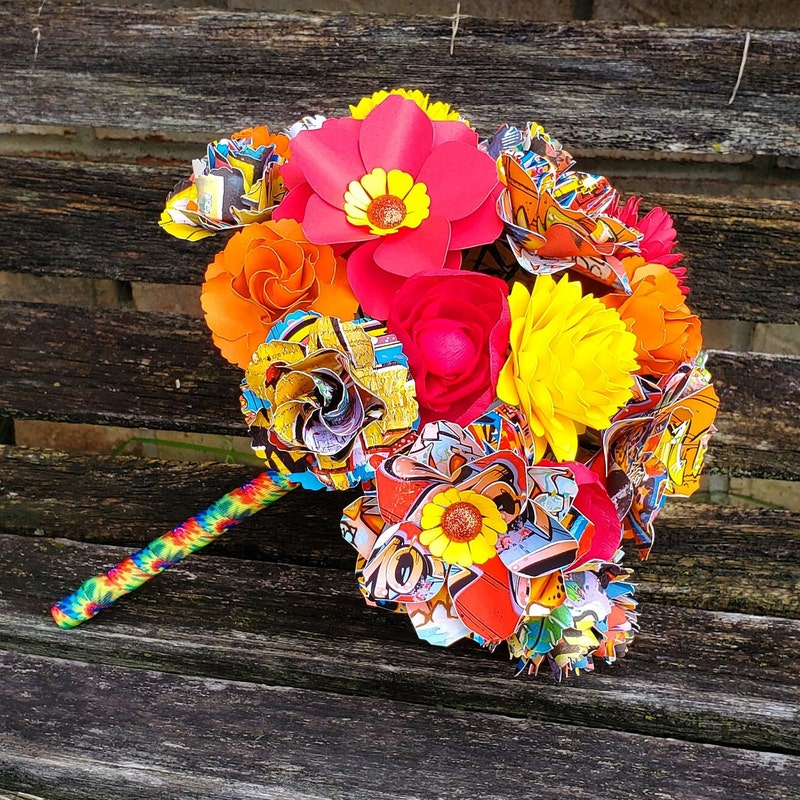 Paper Bridal Bouquet - Etsy