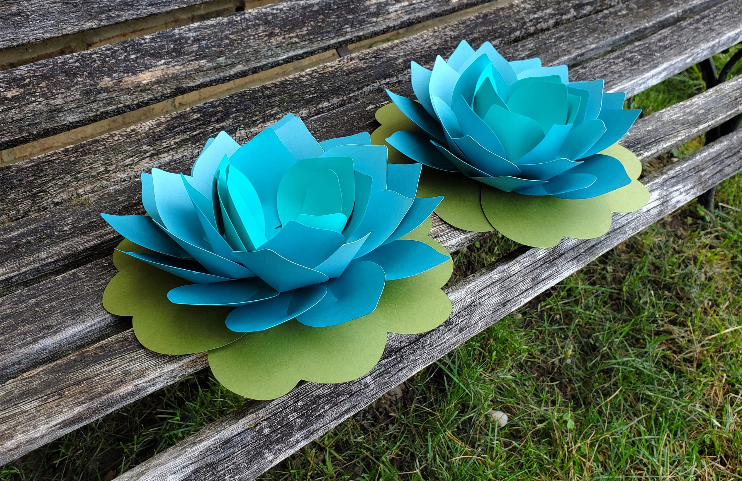 Lotus Flower. Paper Wedding Decor. CHOOSE YOUR COLORS. Escort - Etsy