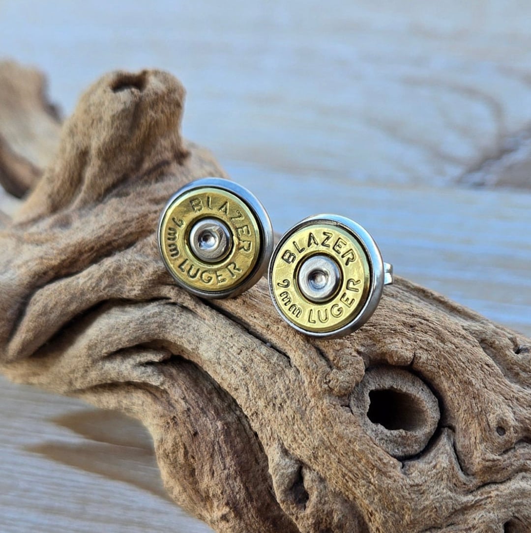 9mm Bullet Earrings. Gifts for Women, Gifts for Her, Christmas ...