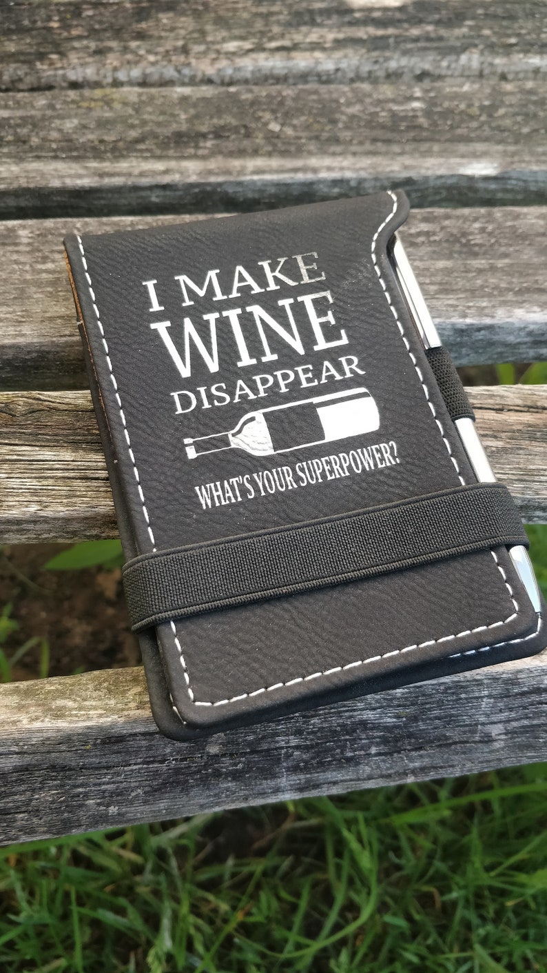 Customized Notebook. Leather. Laser Engraved. Wedding Men - Etsy