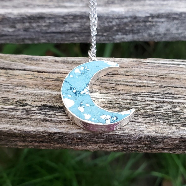Turquoise Moon - Etsy