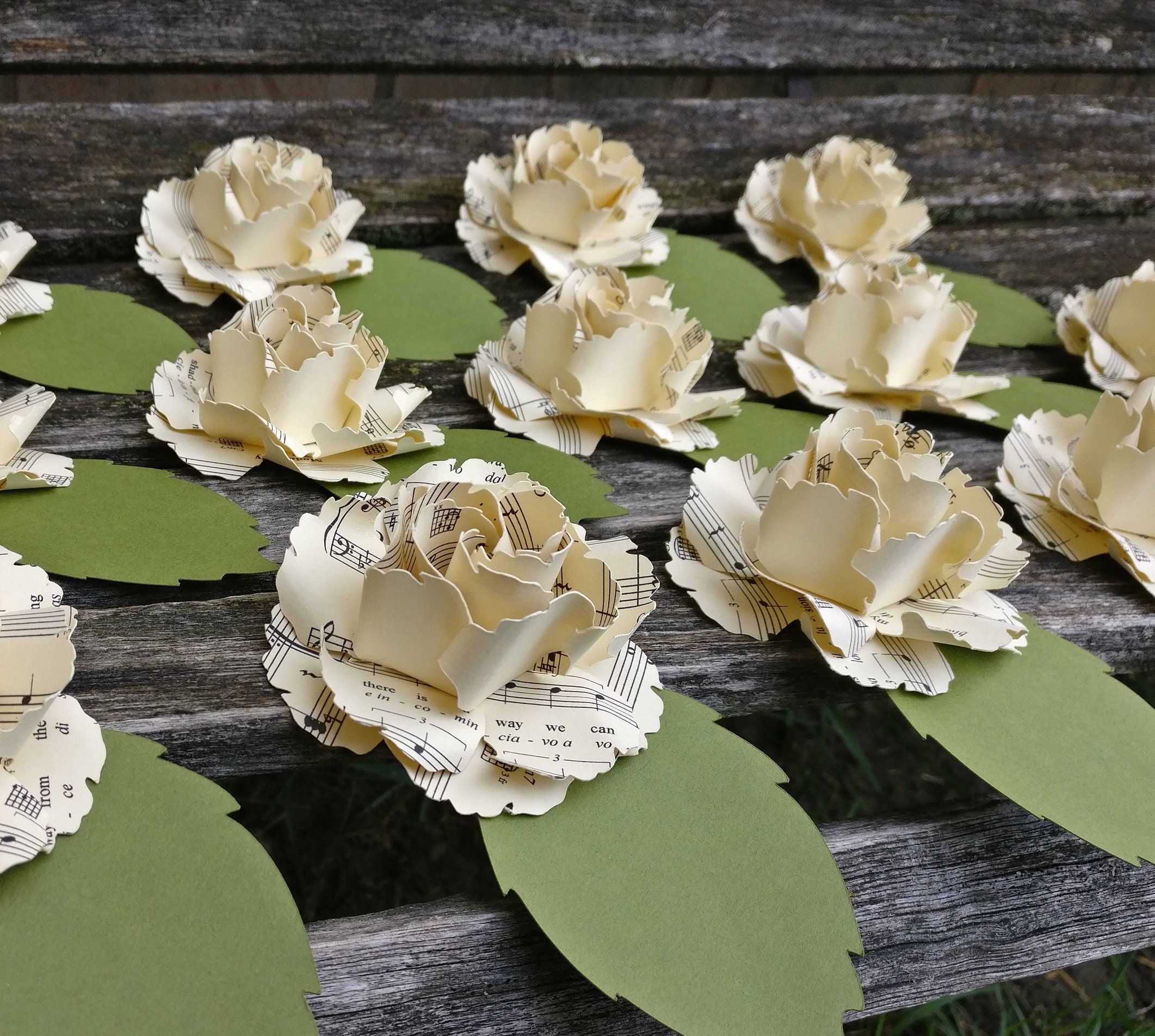 Paper Roses Sheet Music - Etsy