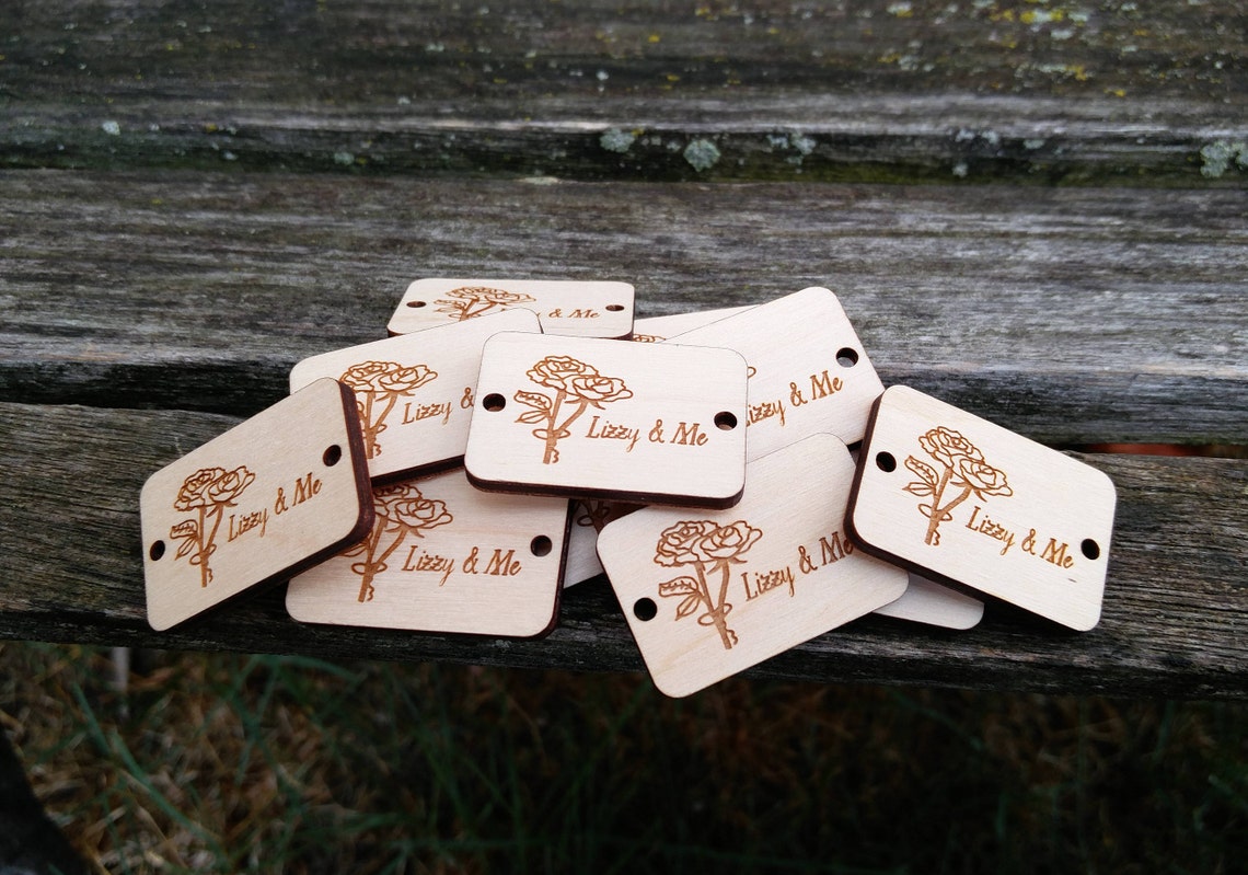50 your Logo Tags. Custom Store Tags. Laser - Etsy