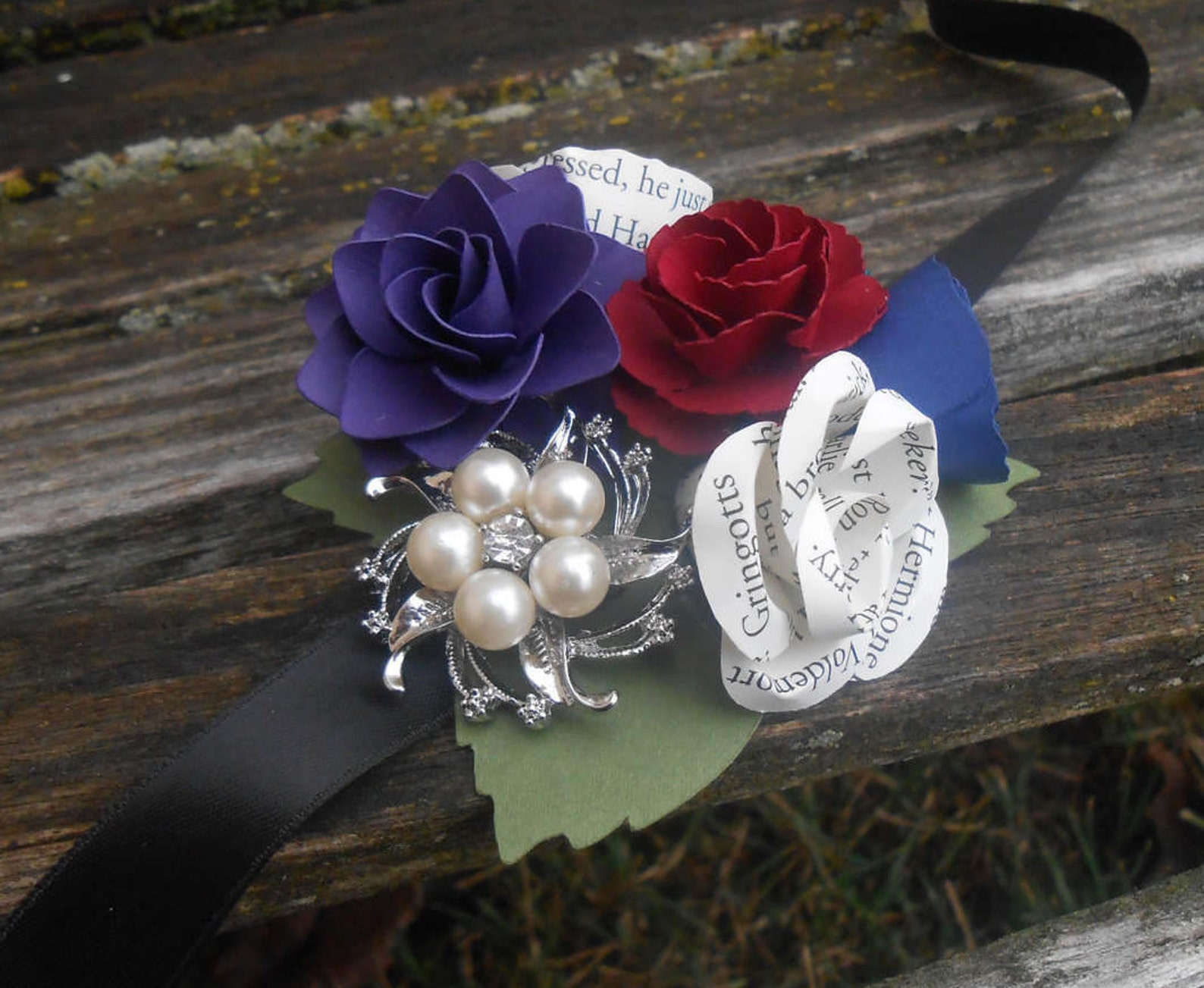 Custom Corsage. CHOOSE YOUR COLORS. Wrist or Pin-on. Weddings | Etsy