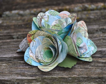 Map cake topper | Etsy