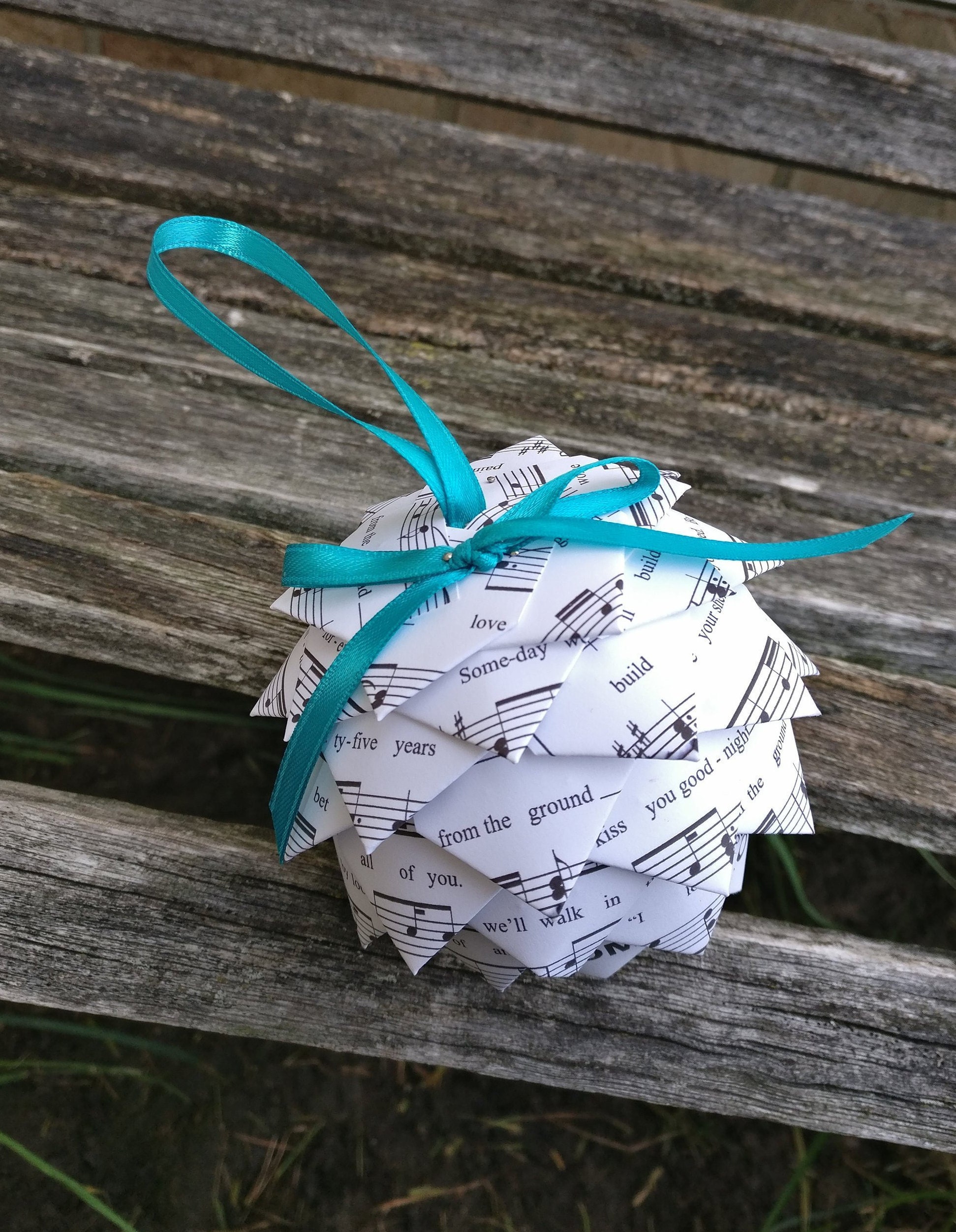 CHOOSE YOUR SONG Ornament. Sheet Music. Holiday Christmas | Etsy