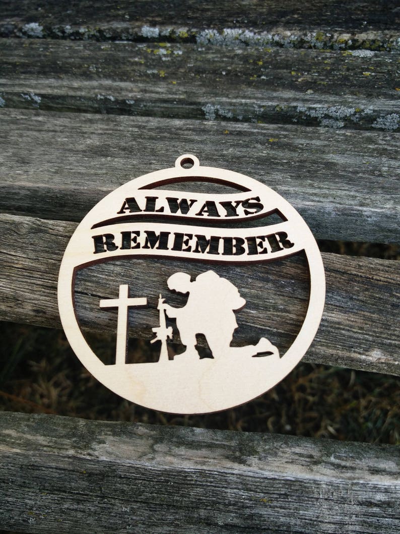 Always Remember Ornament. Laser Cut. Christmas Decoration - Etsy