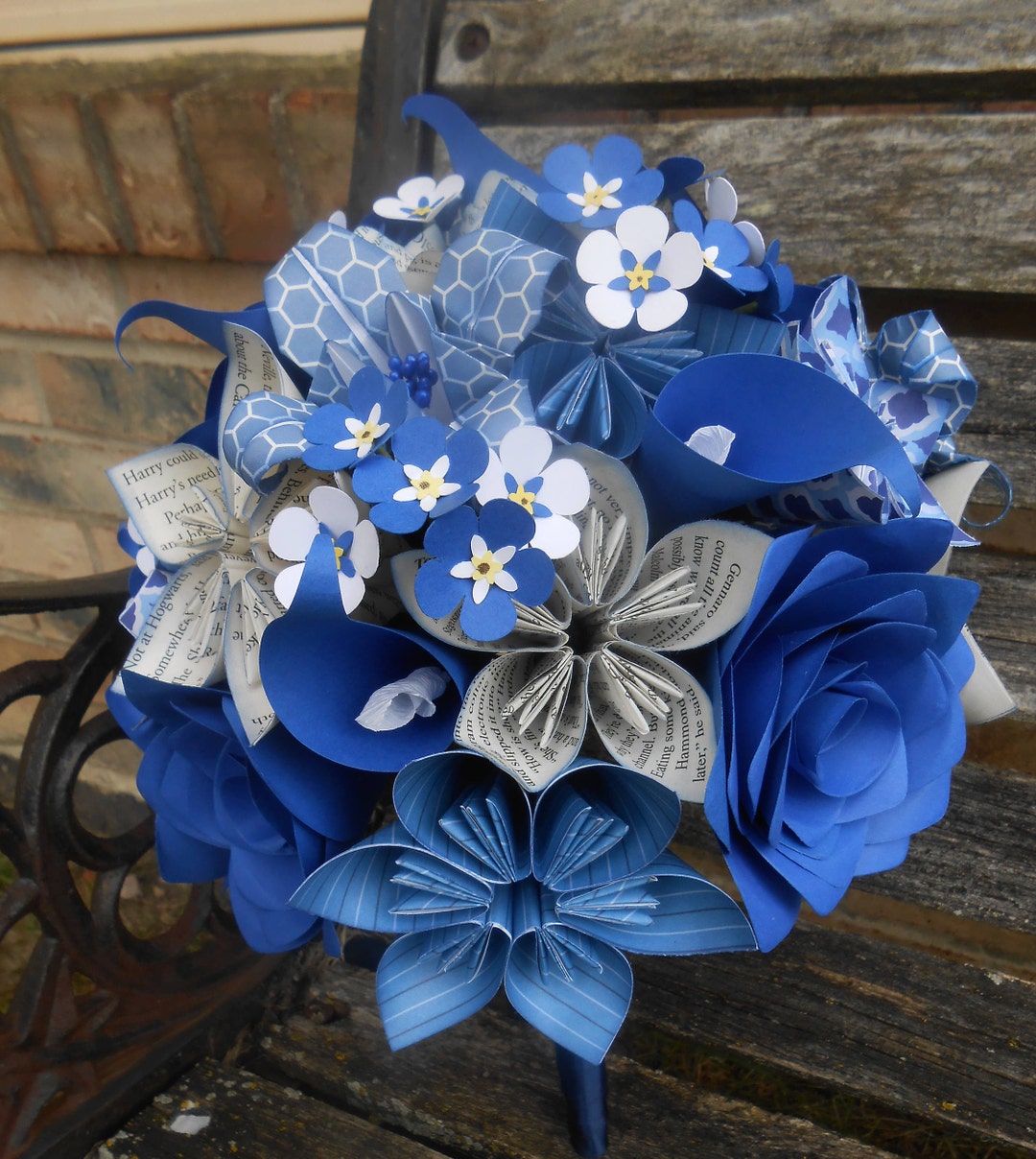 Custom Paper Flower Wedding Packages. You Pick the Colors, Papers ...