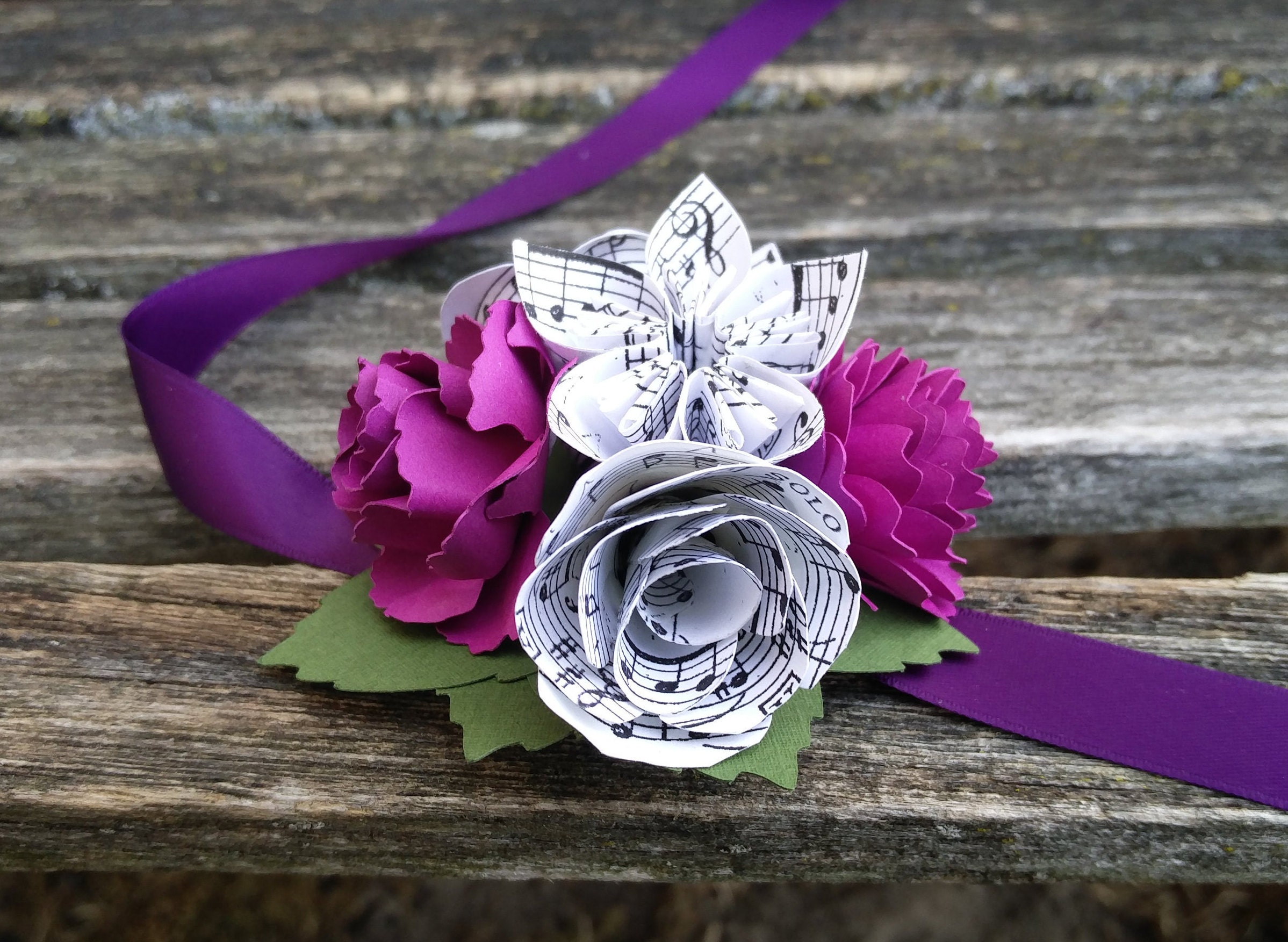 Custom Corsage. CHOOSE YOUR COLORS. Wrist or Pin-On. Weddings | Etsy