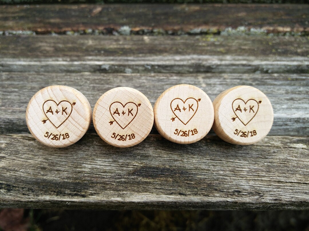 Custom Wine Bottle Stopper. CHOOSE YOUR DESIGN. Laser Engraved. Wedding ...