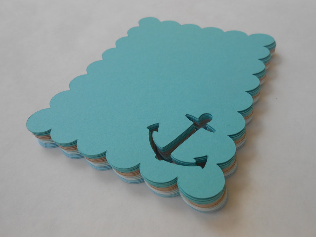 50 Anchor Place Cards. CHOOSE YOUR COLORS. Weddings, Escort, Table ...