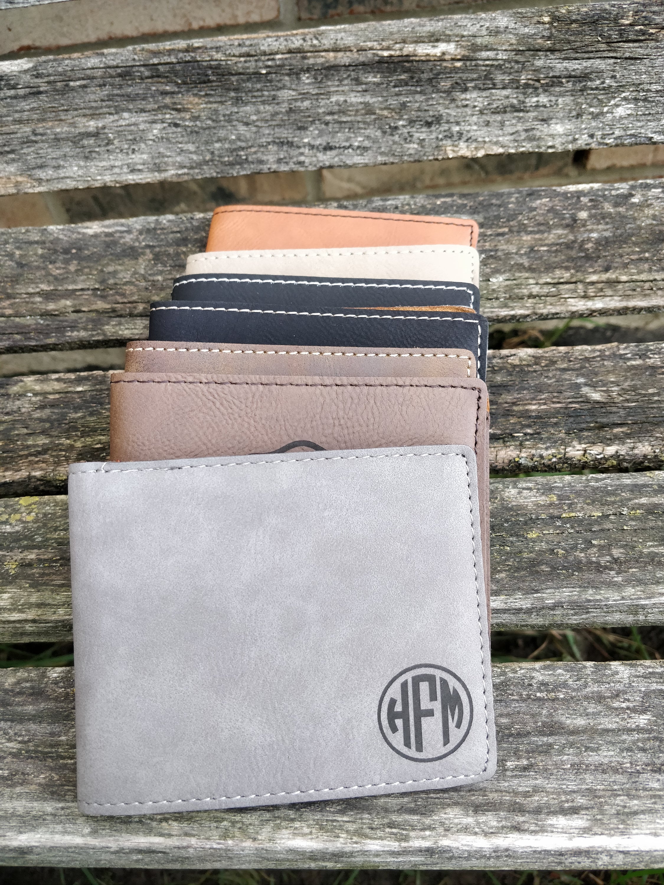 Customized Wallet. Leather Laser Engraved. Travel Wedding | Etsy