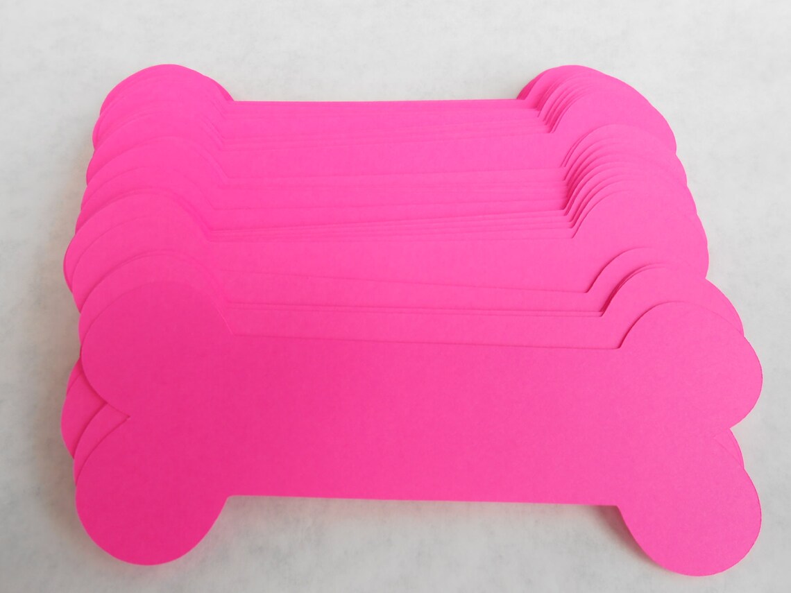 200 Dog Bones 6 Inch. CHOOSE YOUR COLORS. Custom Orders - Etsy