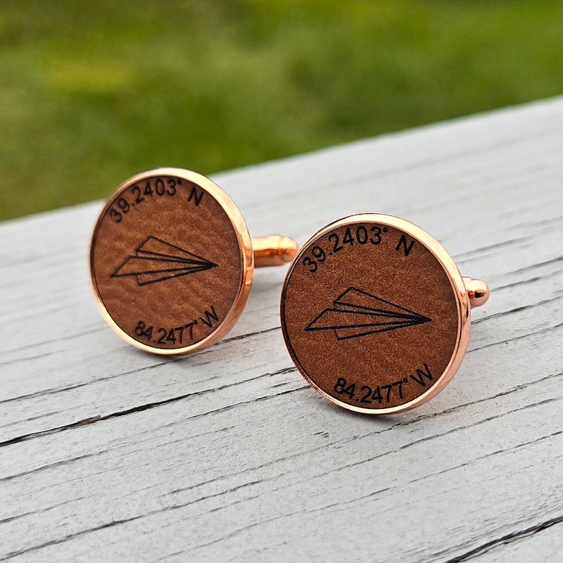Airplane Cuff Links - Etsy