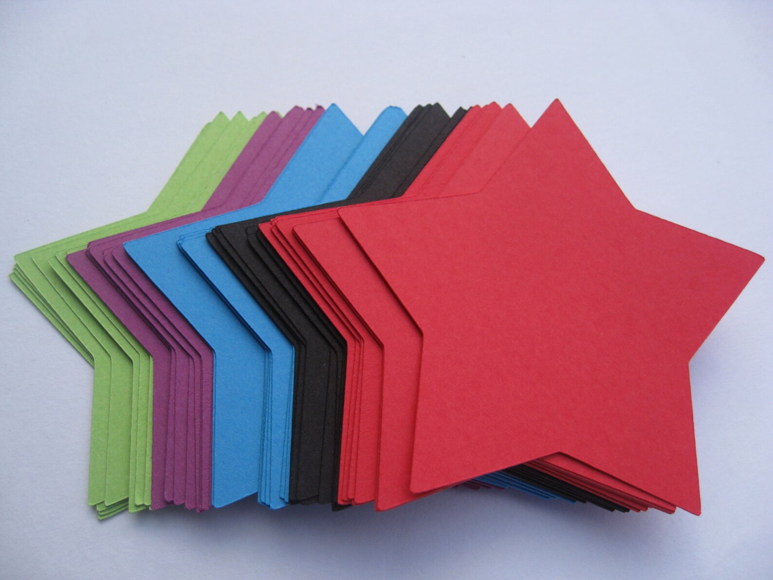 50 HUGE Stars. 5 Inch. YOUR CHOICE of Colors. Custom Orders | Etsy