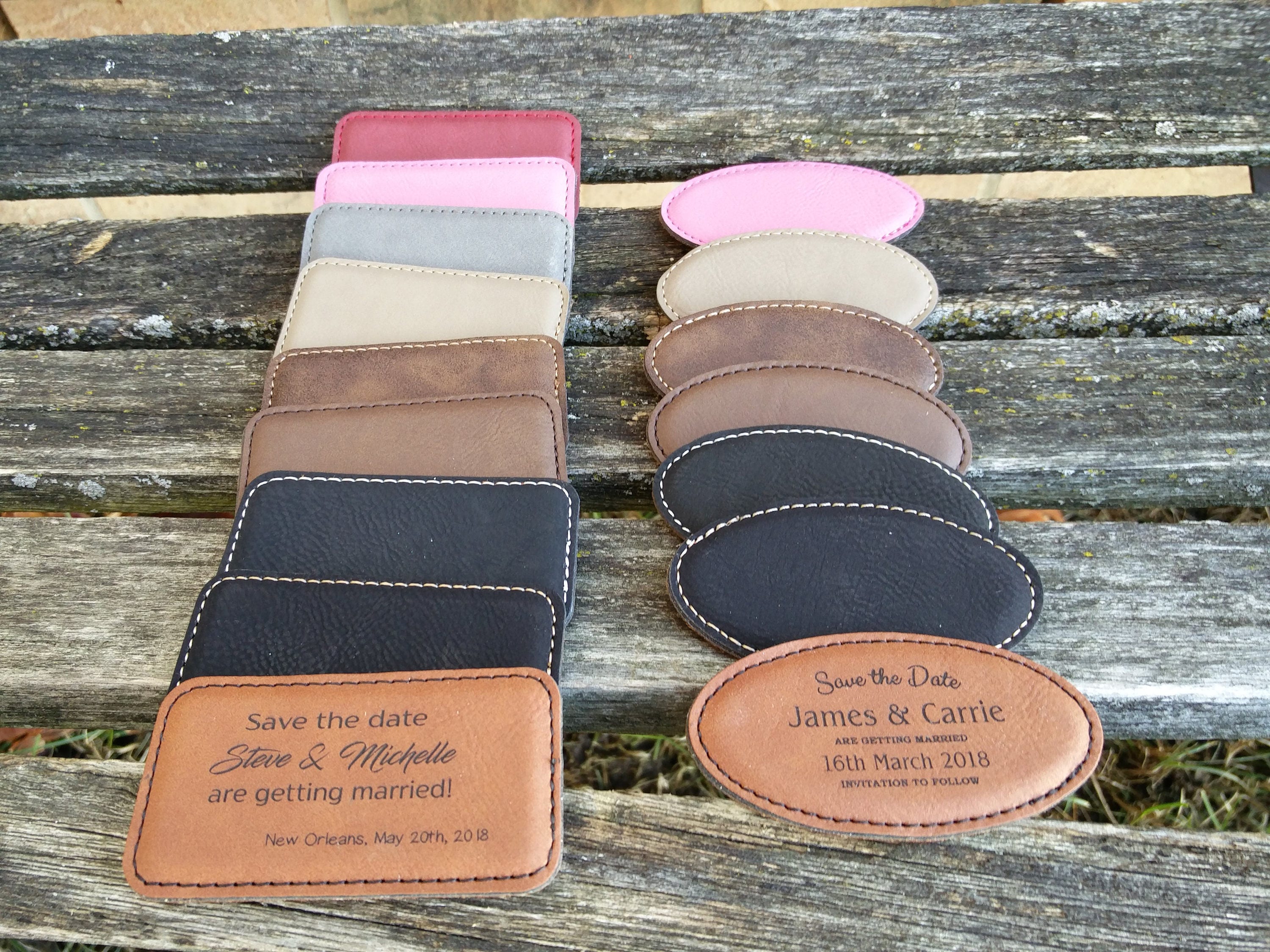 Custom Save the Date Magnets. Wedding Invitation. Laser - Etsy
