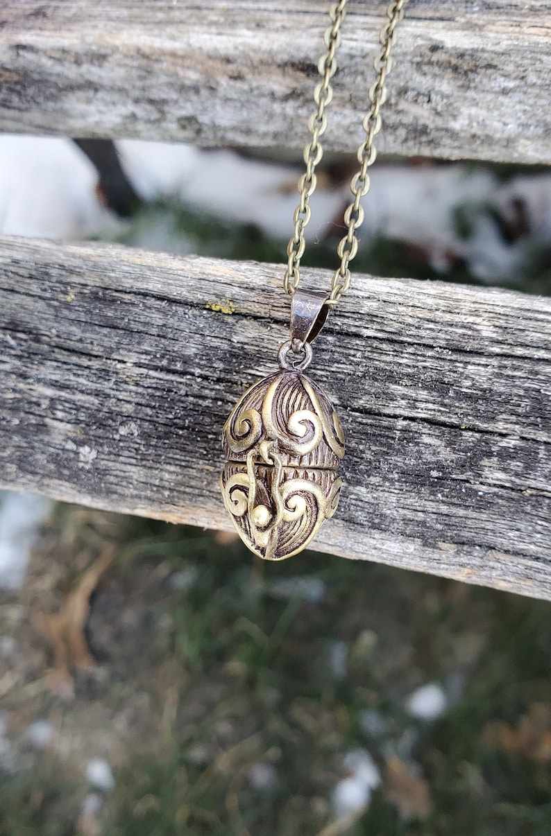 Locket Box Necklace. Anniversary Gift Birthday Valentines | Etsy