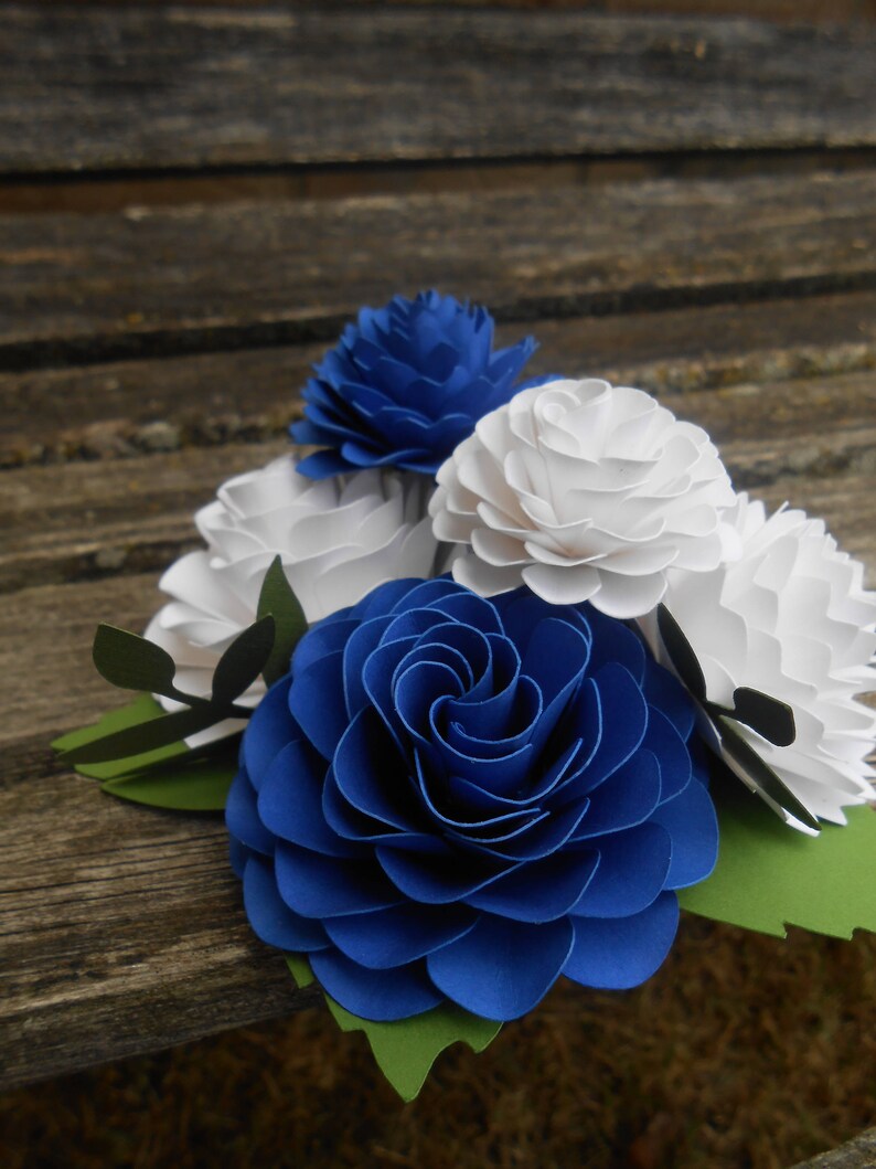 Paper Flower Cake Topper. CHOOSE YOUR COLORS. Weddings - Etsy
