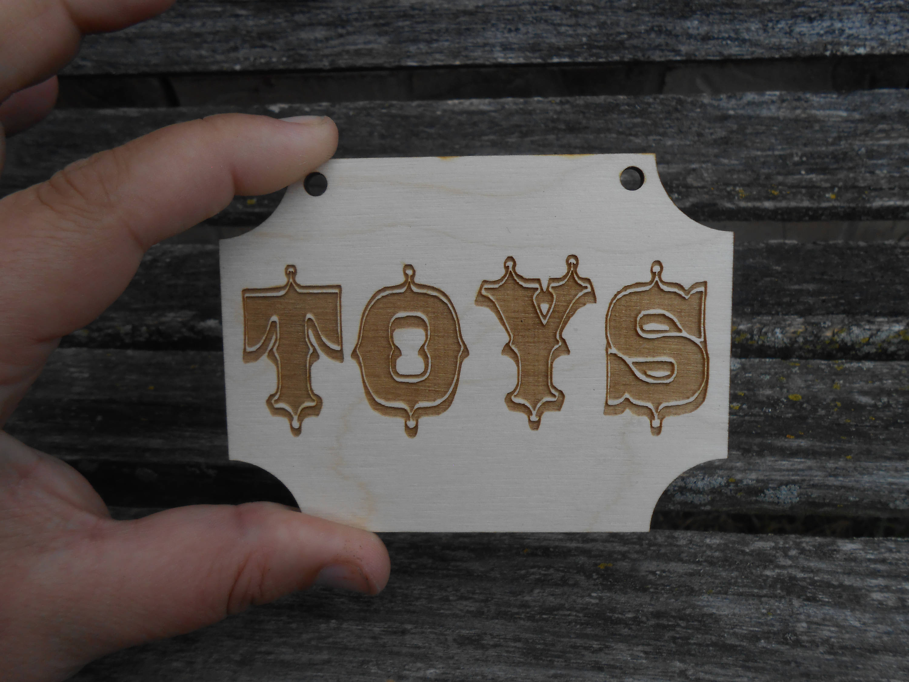 TOYS Sign. Laser Engraved Wood Locker Toy Box Chair Sign | Etsy