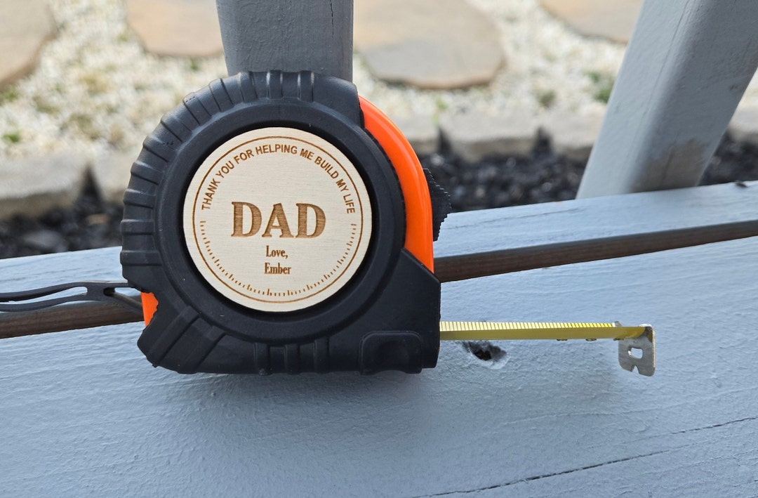 Custom Measuring Tape. Engraved Gift, Gift for Dad, Gifts for Men ...