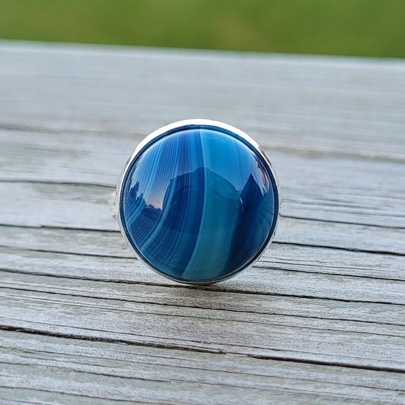 Blue Ring - Etsy