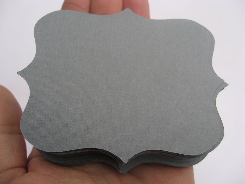 50 Fancy Top Notes. CHOOSE SIZE & COLORS. Tag Weddings - Etsy