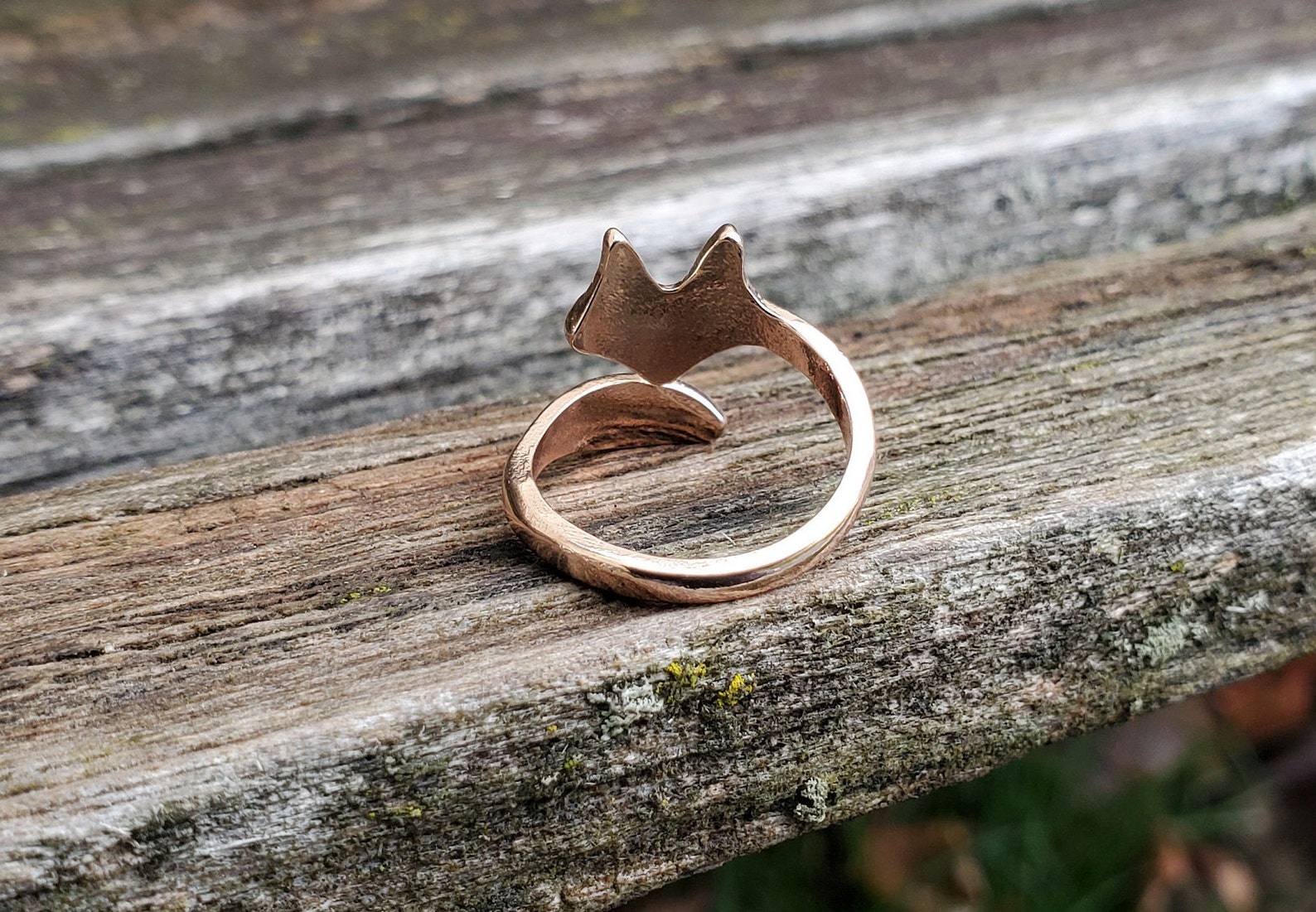 Adorable Fox Ring. Adjustable. CHOOSE YOUR COLOR. Gift for | Etsy