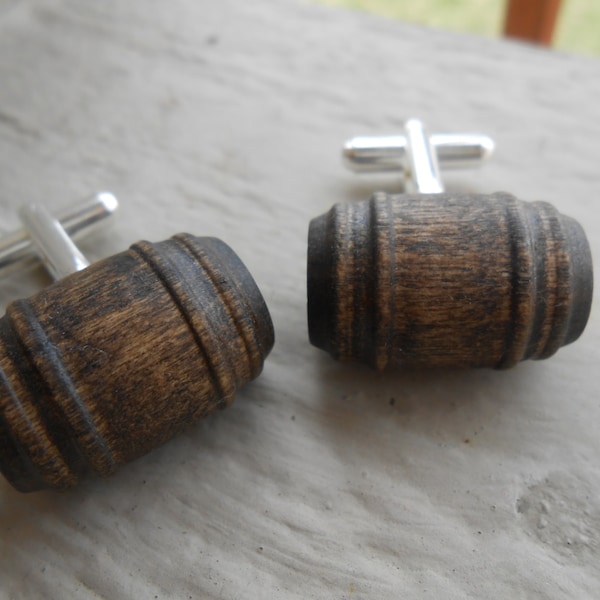 Barrel Cufflinks - Etsy
