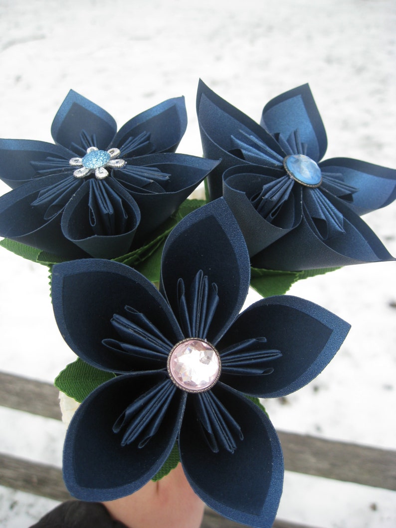 Kusudama Flower Girl Wands. CHOOSE YOUR COLORS. Paper Flower - Etsy