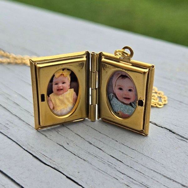 Book Locket - Etsy