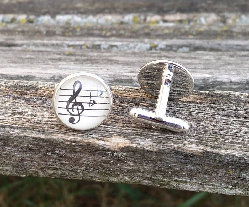 Vintage Sheet Music Cufflinks. Wedding Anniversary | Etsy