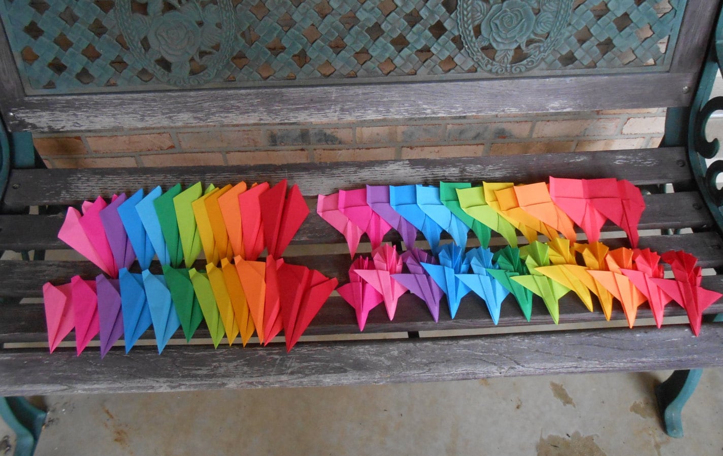 Paper Airplanes. CHOOSE COLORS & PLANES. Escort Cards, Wedding ...