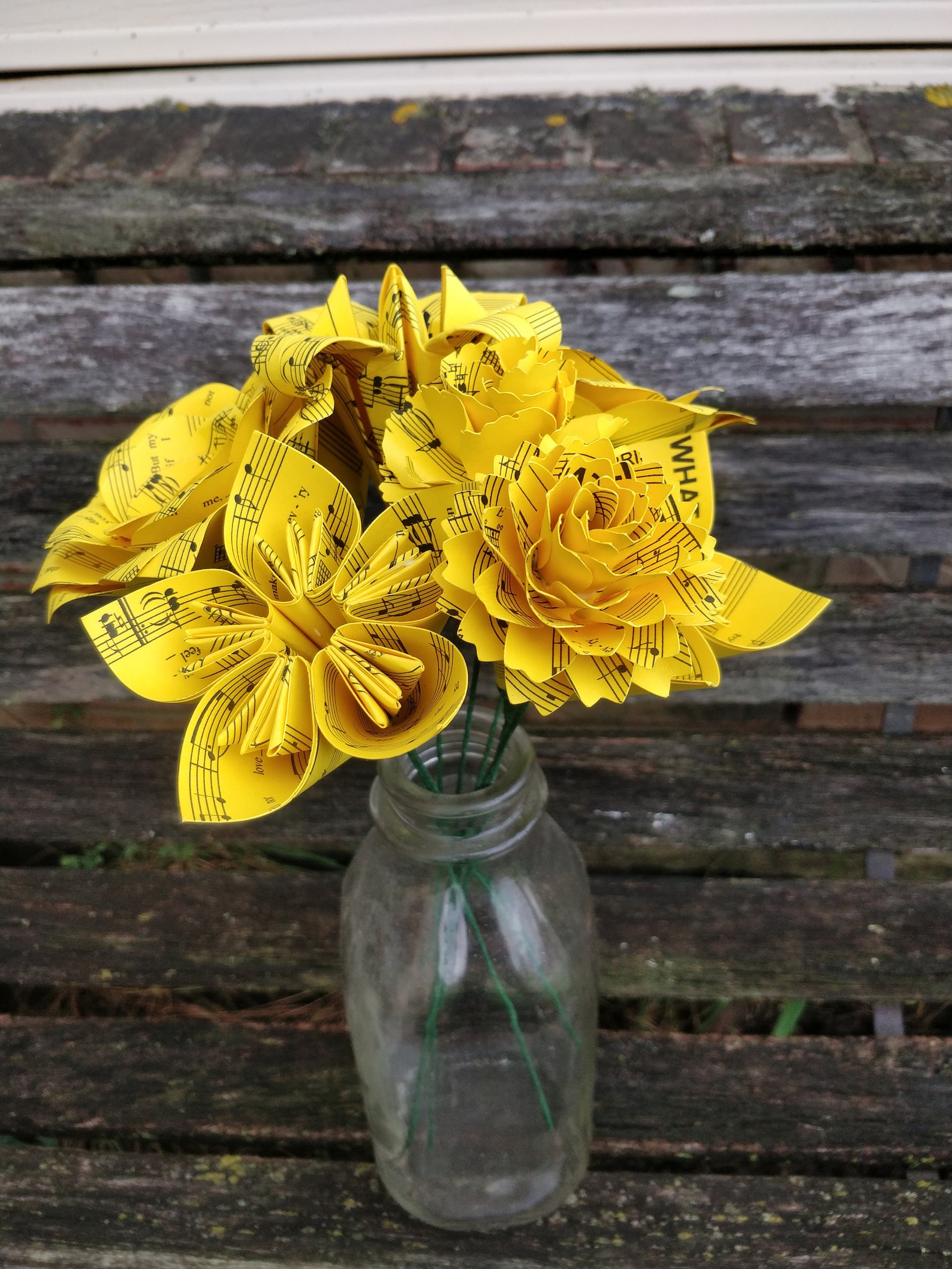 Sheet Music Custom Bouquet. CHOOSE YOUR SONG! Valentine's, Anniversary ...