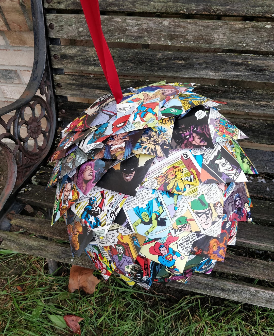 HUGE Comic Book Ball. Decoration Gift Birthday Anniversary - Etsy