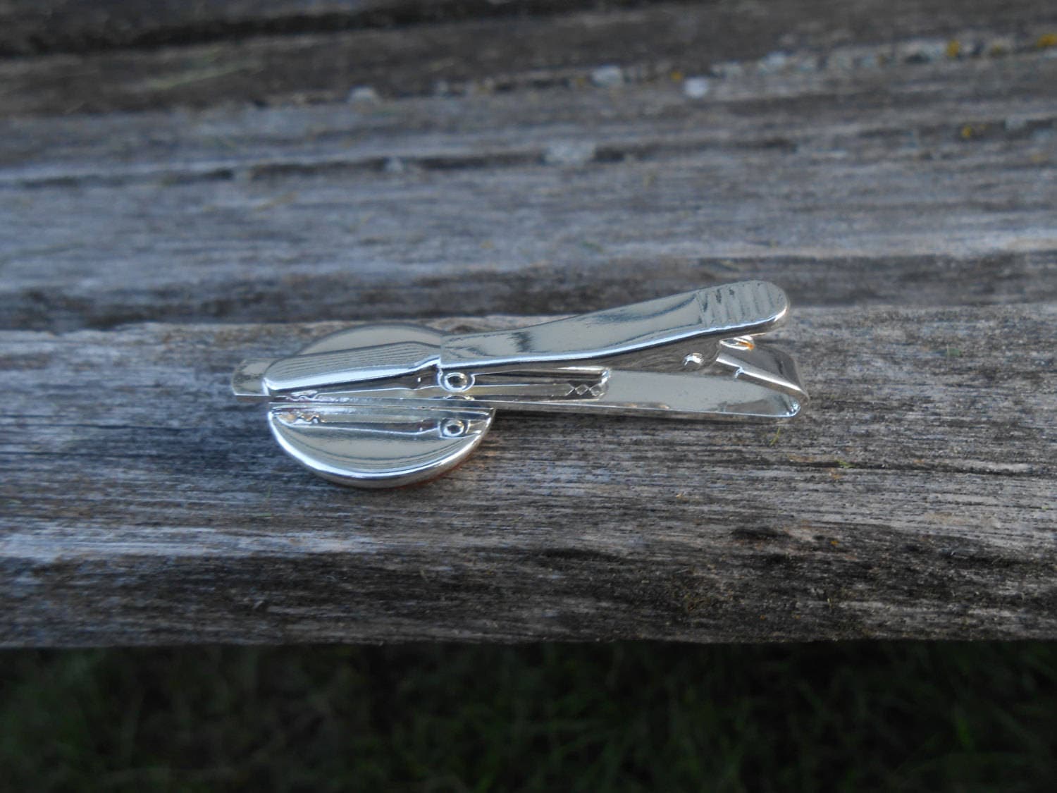 Police Tie Clip. CHOOSE CITY or STATE Laser Engraved. | Etsy