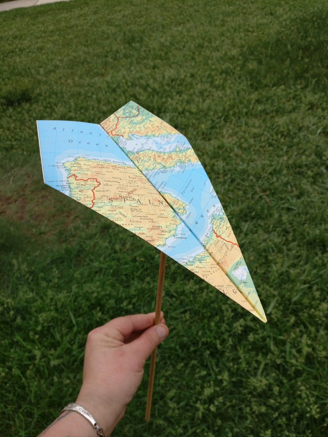 Paper Airplane Wand. Wedding Decoration, Party, Birthday, Travel ...