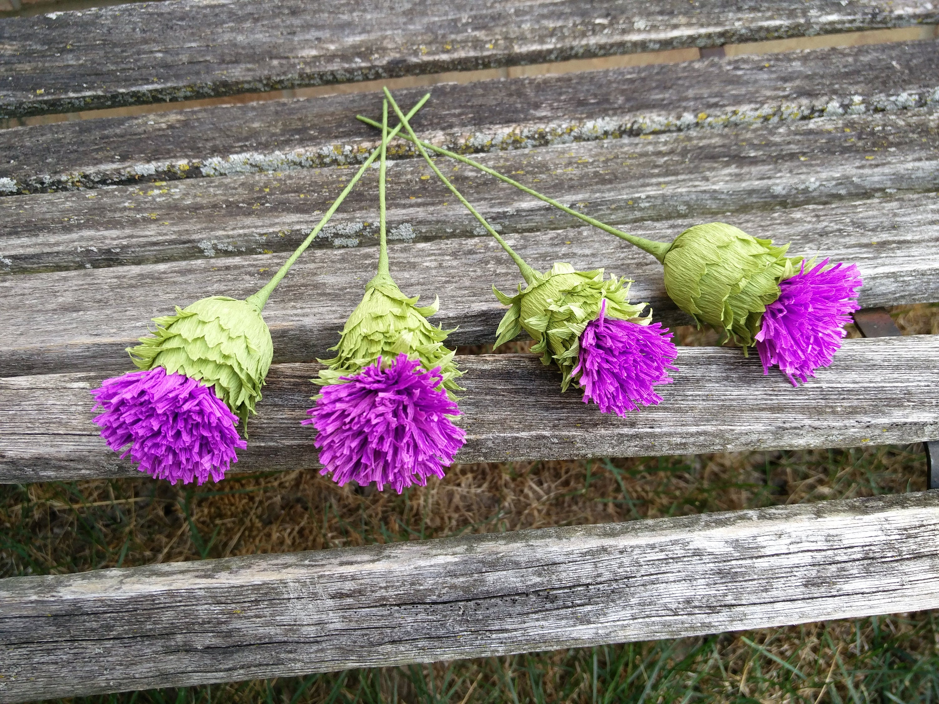Paper Thistle. Perfect for First Anniversary, Weddings, Birthdays ...