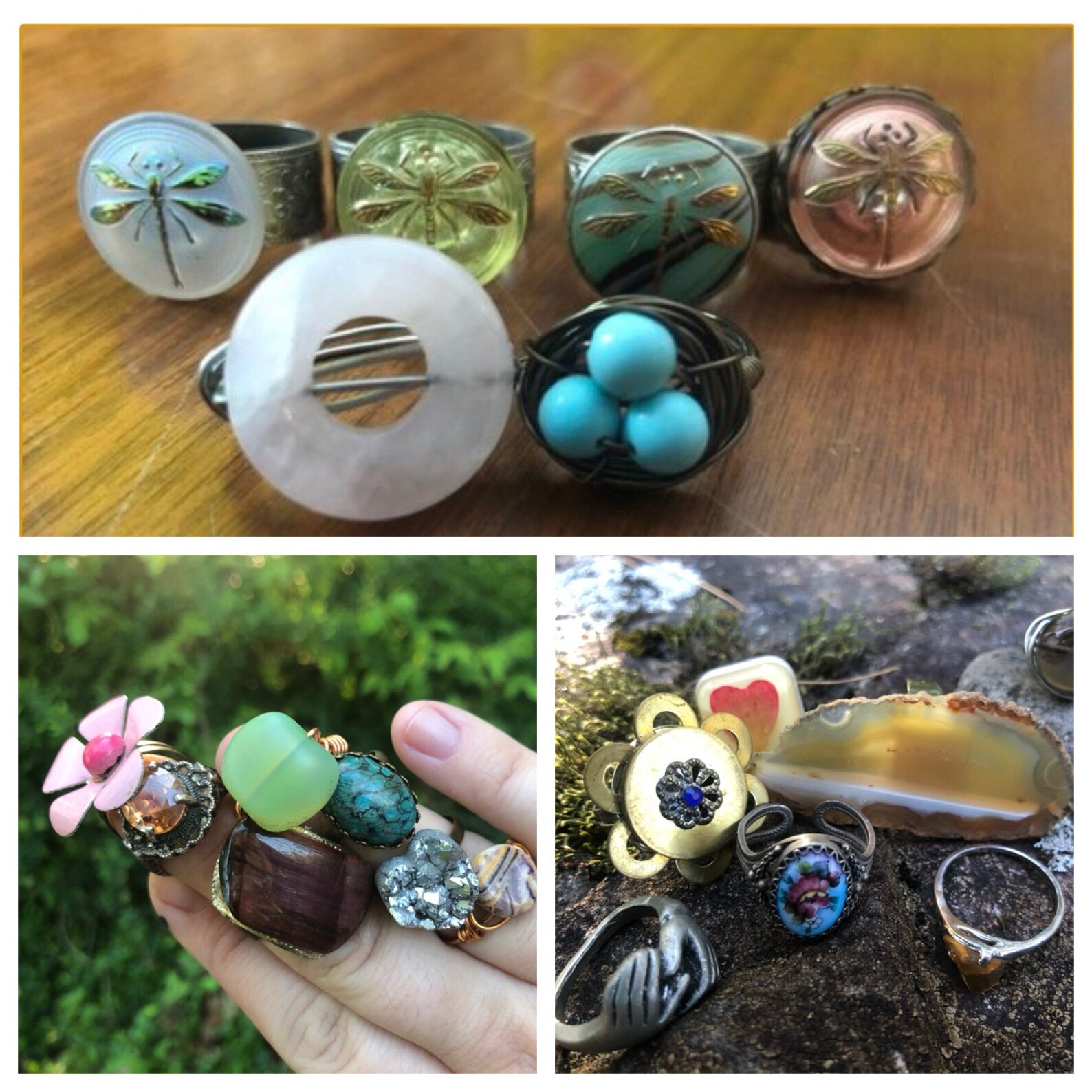 MASSIVE RING Destash Click to See ALL Pics Instant Ring Collection Zen ...
