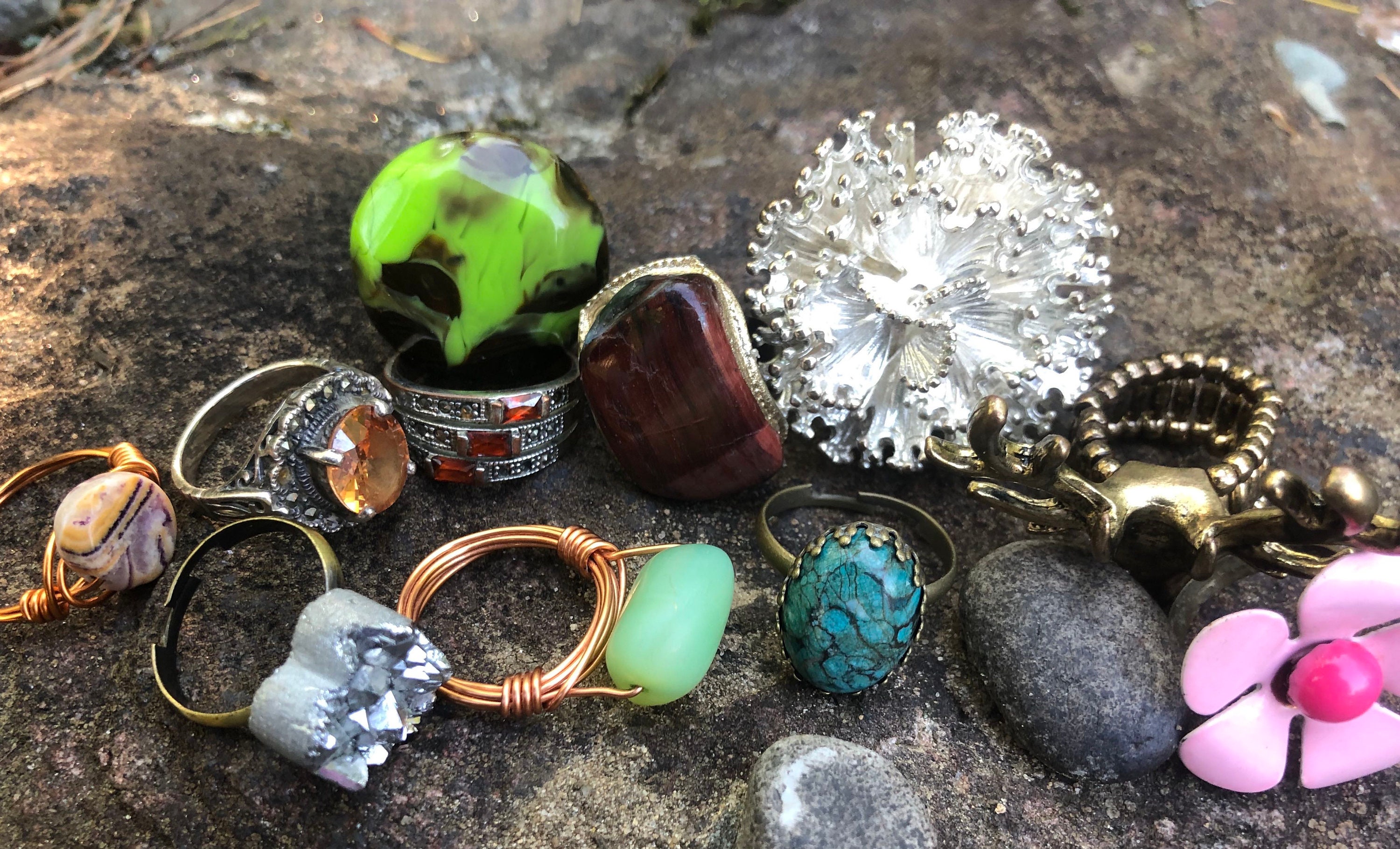 MASSIVE RING Destash Click to See ALL Pics Instant Ring Collection Zen ...