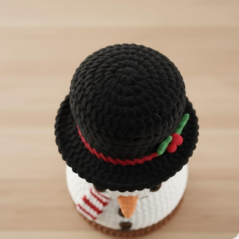 Snowman Crochet Pattern PDF – Christmas Amigurumi Plush Tutorial (digital Download) - Etsy