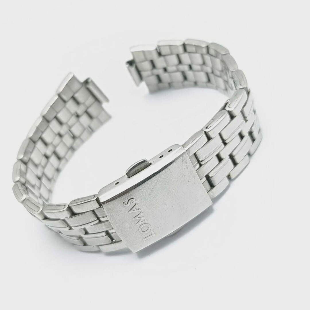 11 Mm LOMAS Rail Road Stainless Steel Men’s Watch Bracelet - Etsy