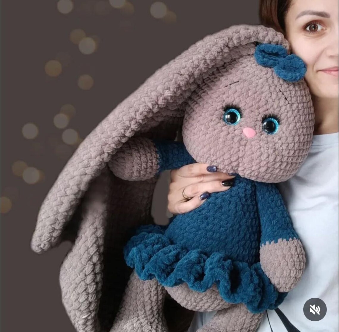 Crochet Pattern Mega Bunny - Etsy