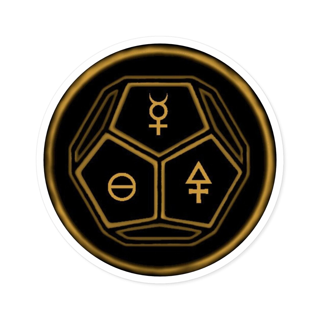 Alchemical Principle Sticker - Etsy