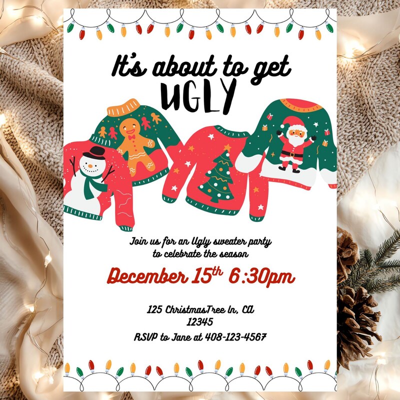 Ugly Sweater Party - Etsy
