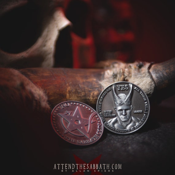The Sabbath divination Coin | Etsy
