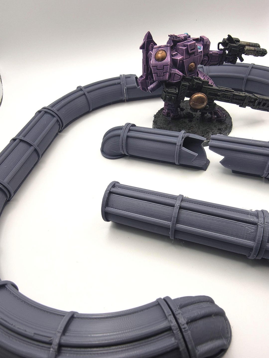 Sci-fi Pipes Kit – 3D Printed Tabletop Terrain, 28/32mm Wargaming - Etsy