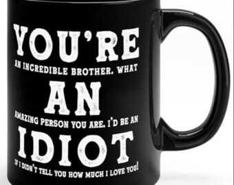 Funny Brother Gift - Etsy