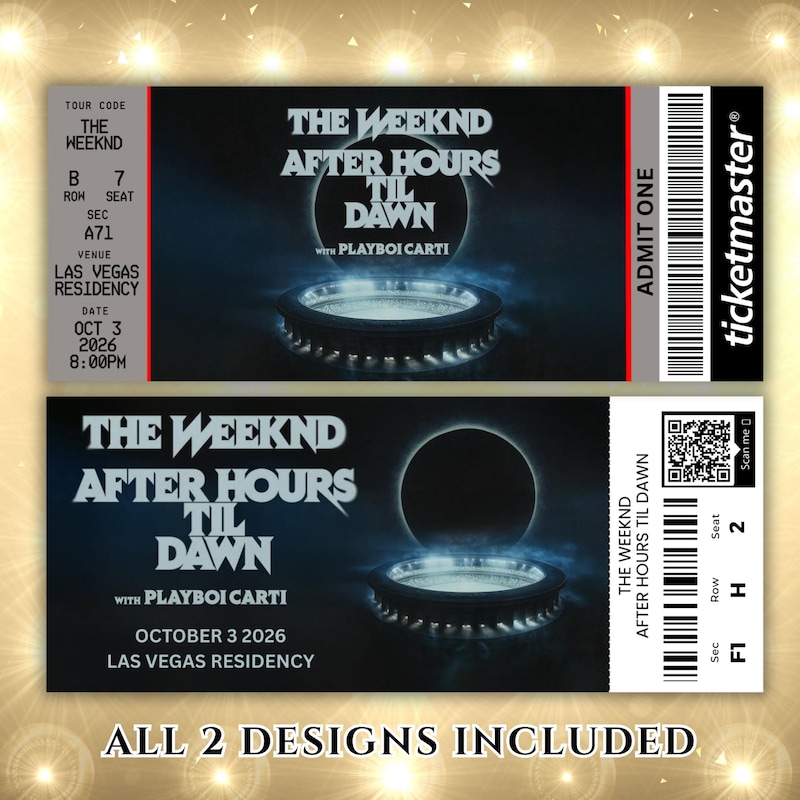The Weeknd - Etsy