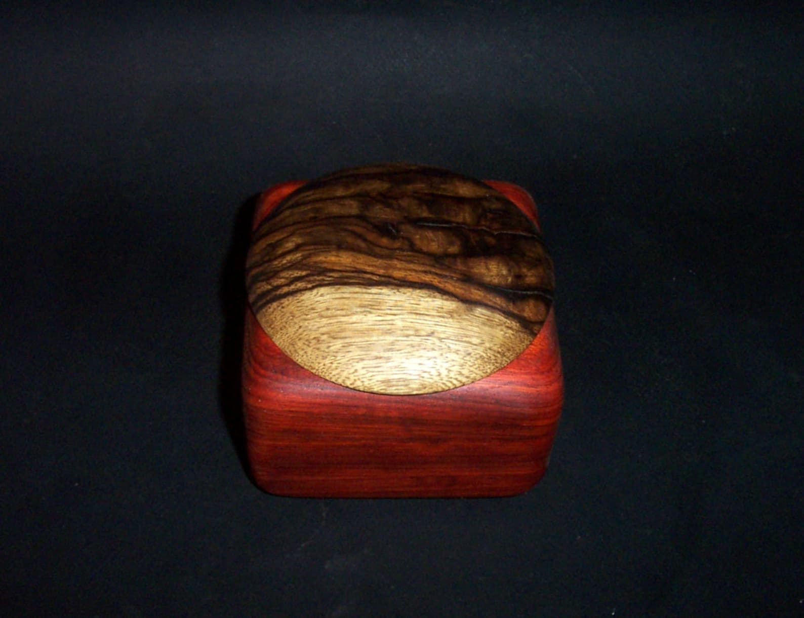 Lift Top Box African Padauk With West African Black Limba - Etsy