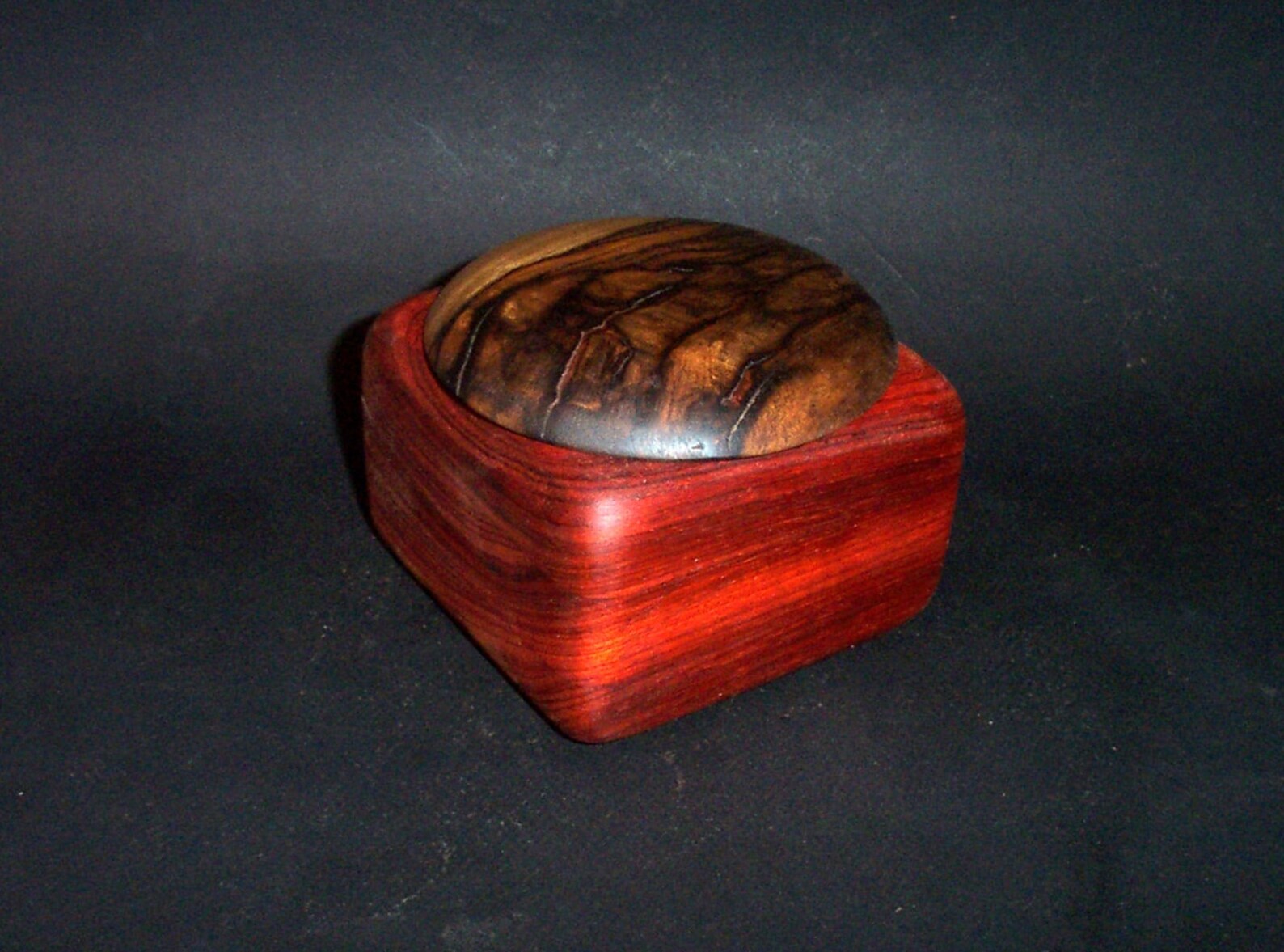 Lift Top Box African Padauk With West African Black Limba - Etsy